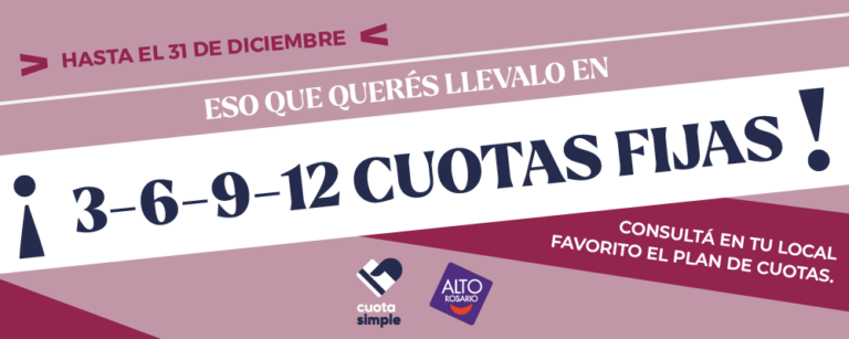 Novedades y Promociones – ALTO ROSARIO